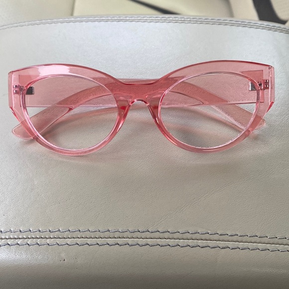 Accessories | Pink Translucent Eyeglasses Frames Used With Prescription ...